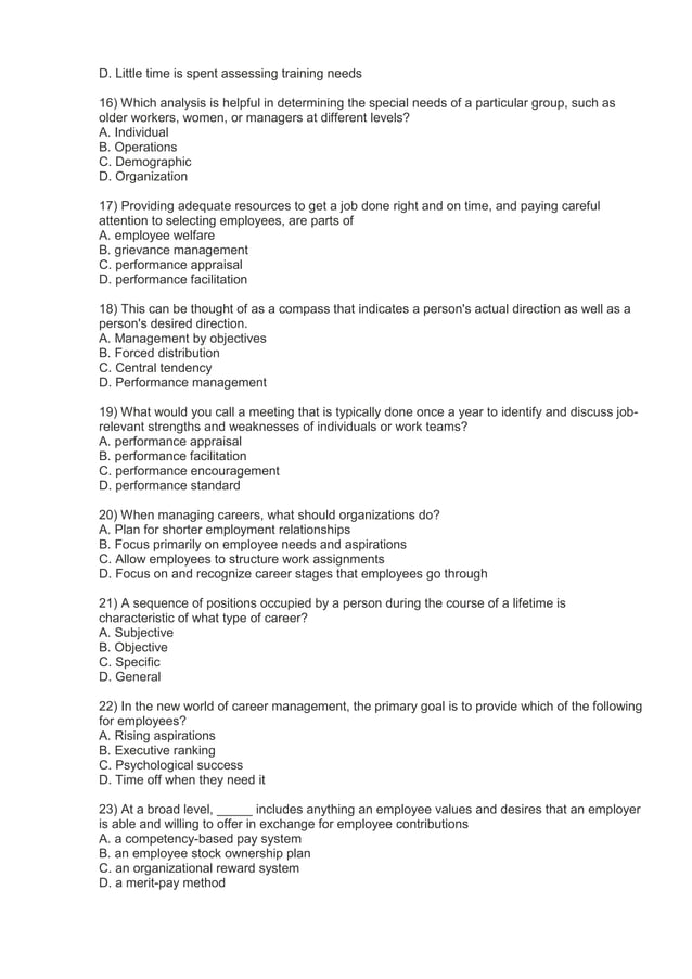 Hrm 531 final exam 30#questions with answers correct 100% | DOCX