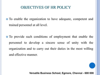 Human Resource Management Full Notes | PPTX