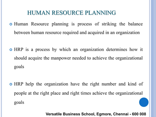 Human Resource Management Full Notes | PPTX