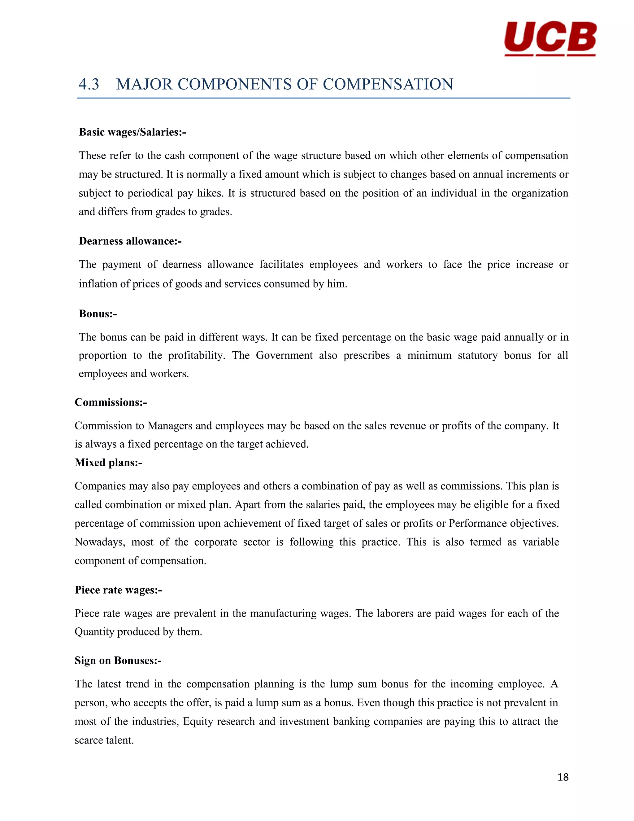 Hrm 611 report_on_ucbl | PDF