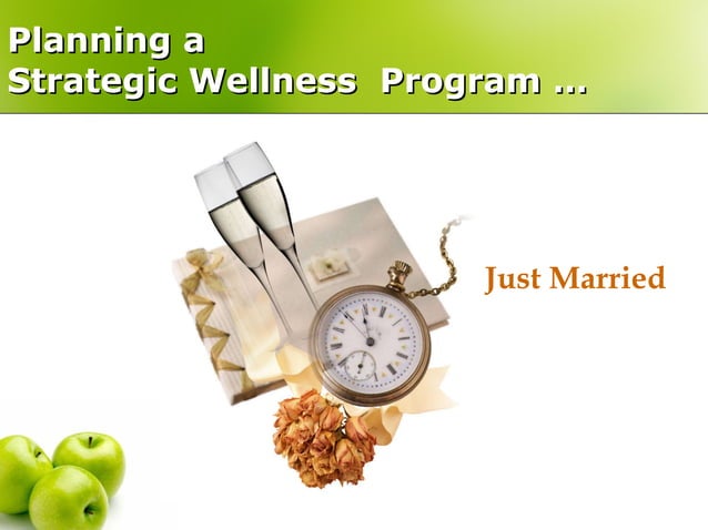 Strategic Approach To Corporate Wellness Programs | PPT
