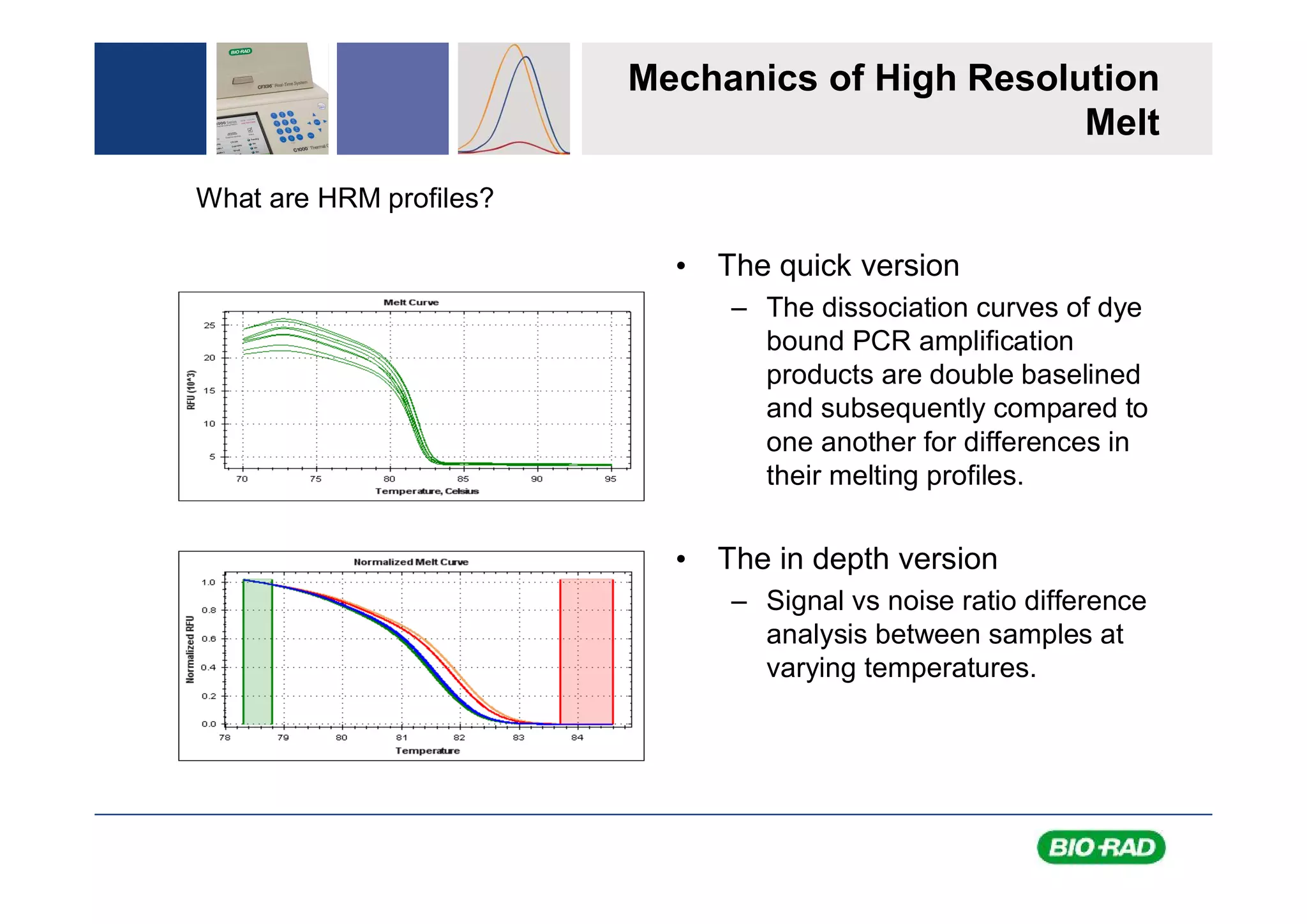 Introduction to High Resolution Melt Analysis | PDF
