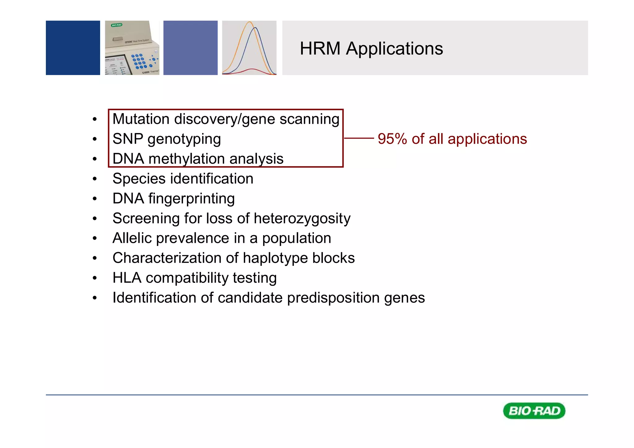 Introduction to High Resolution Melt Analysis | PDF