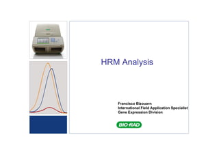 Introduction to High Resolution Melt Analysis | PDF