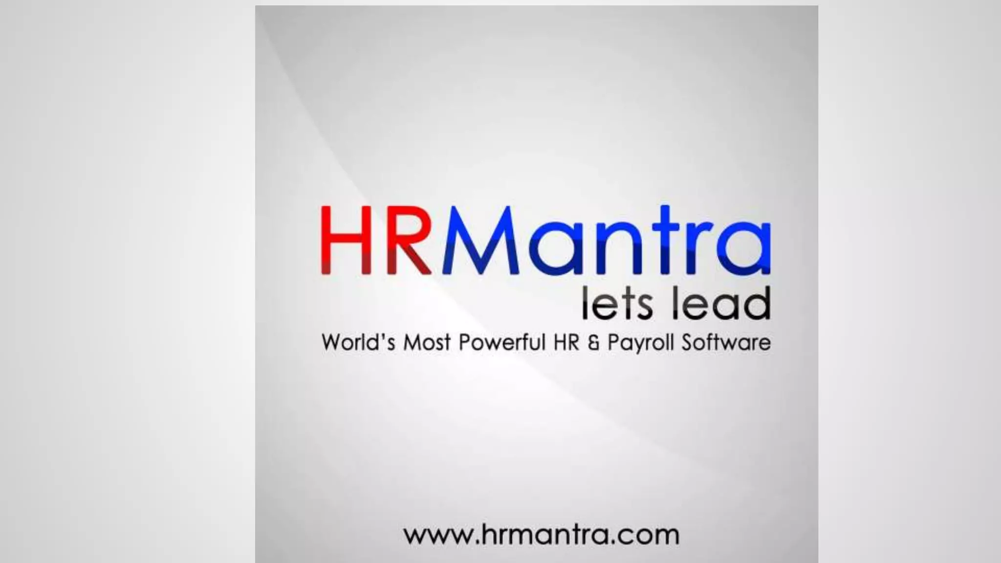 Hrmantra- we make it possible for you | PPTX