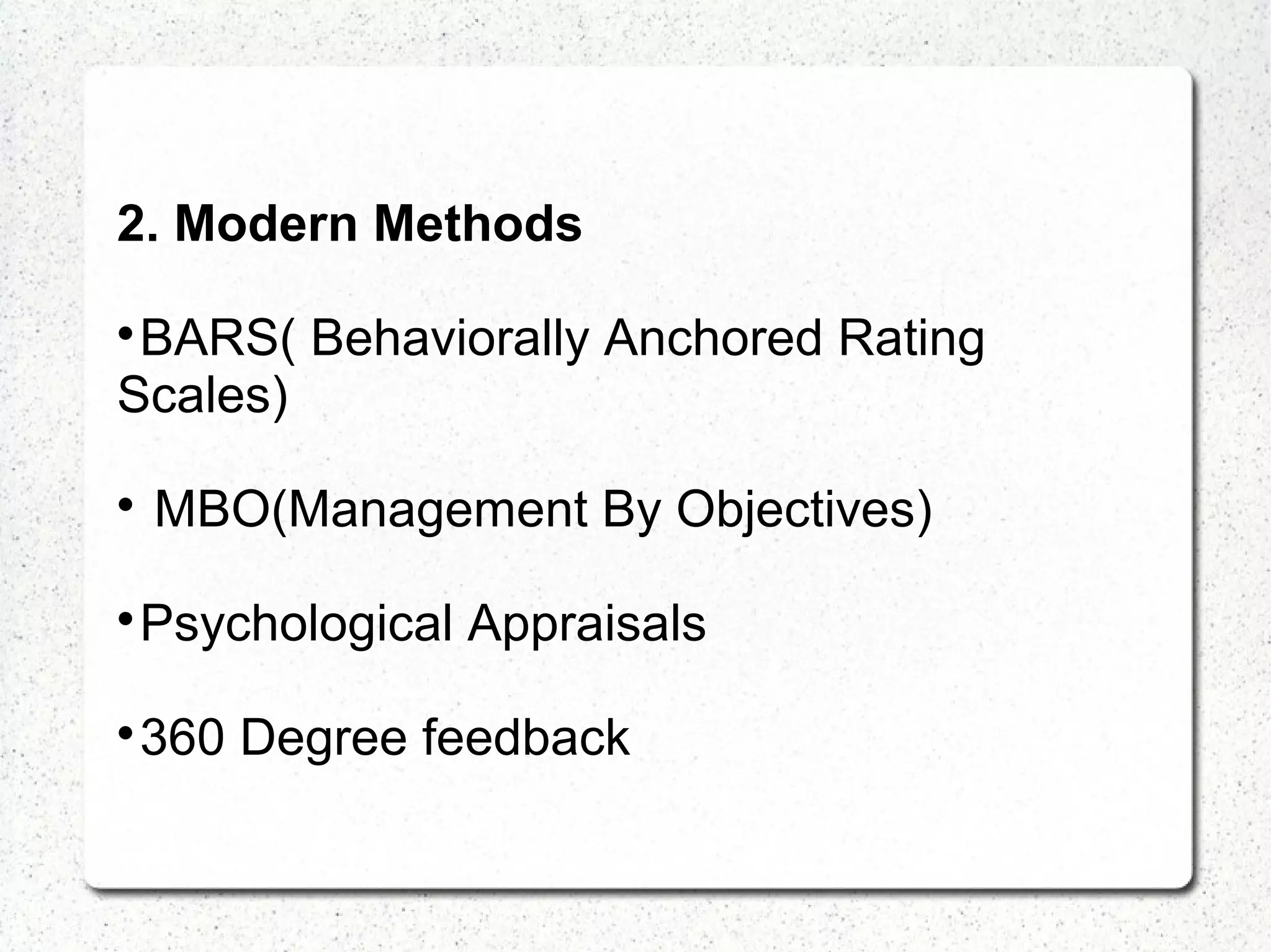 Hrm appraisal assignment | PPT