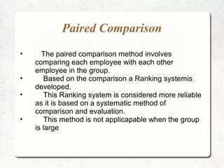 Hrm appraisal assignment | PPT