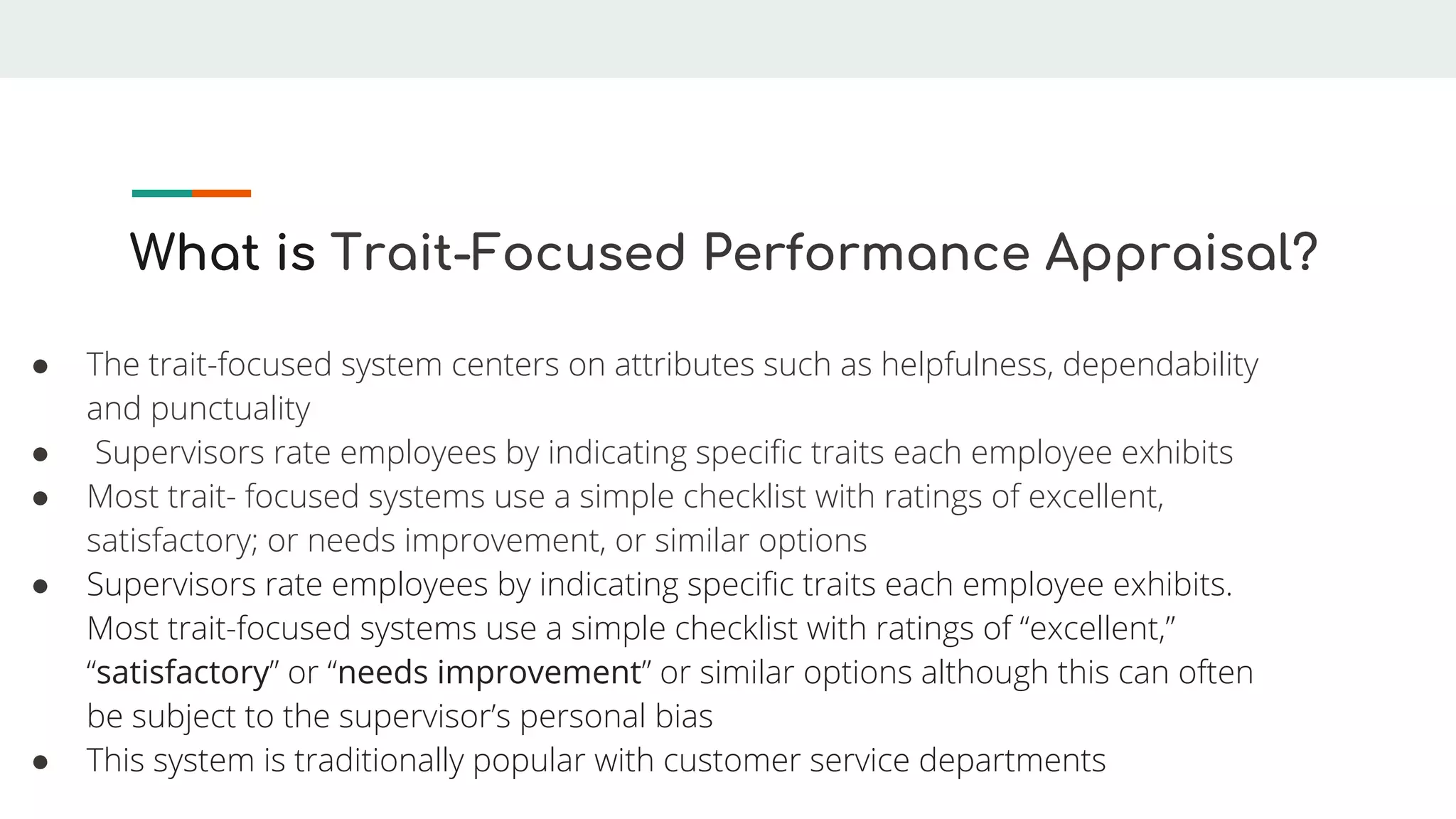 Human Resource Management: Types of Appraisals | PPT