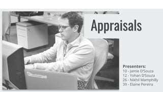 Human Resource Management: Types of Appraisals | PPT