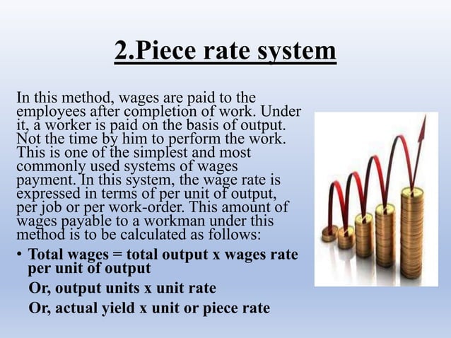 Basic system of wages | PPTX
