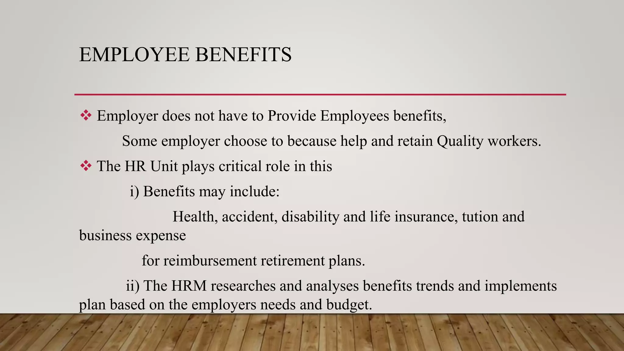 Function of Human Resource Manager | PPTX