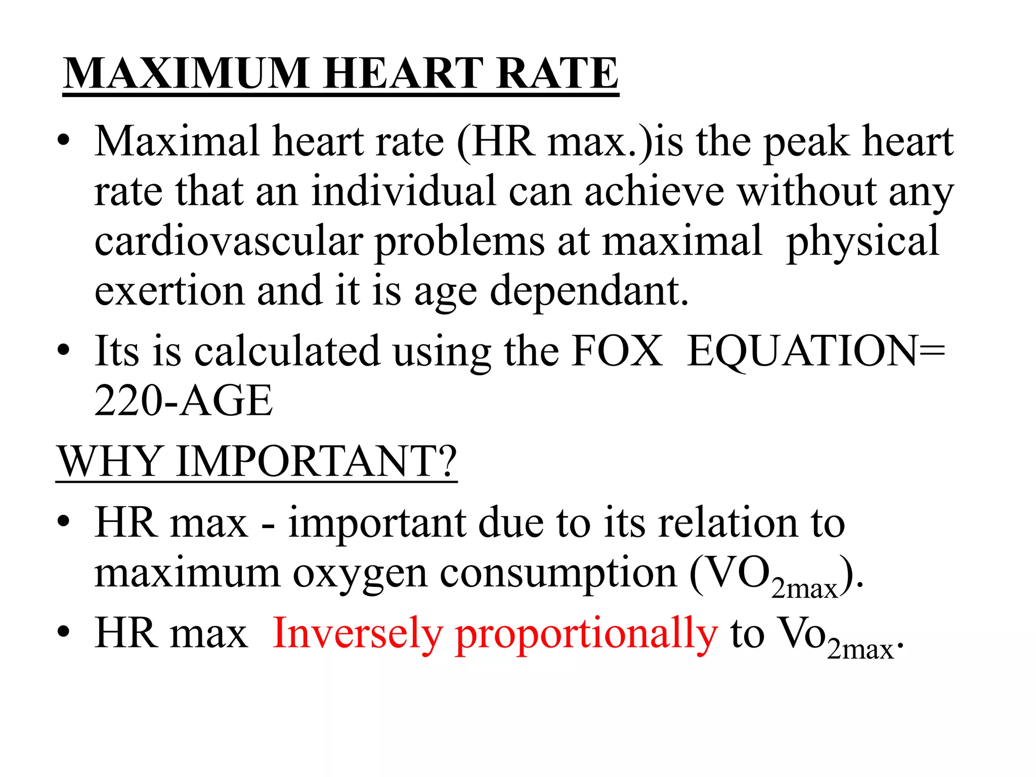 SUBJECTIVE AND OBJECTIVE MEASURE OF EXERCISE TESTING | PPTX