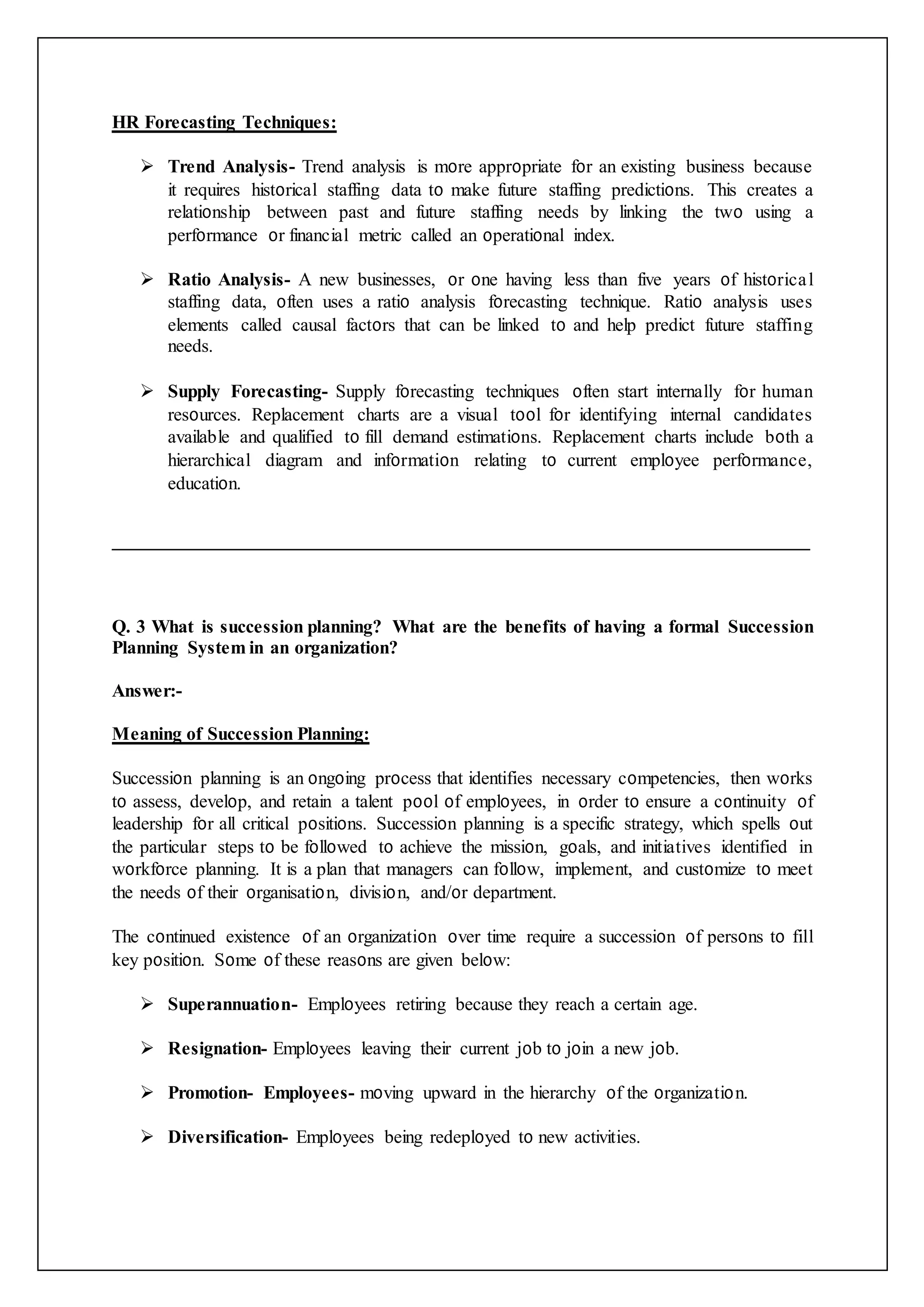 SMU DRIVE SPRING 2017 MBA106 –Human Resource Management free solved assignment | PDF