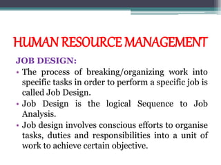 GFGC CHIKKABASUR ( human resource management) | PPTX