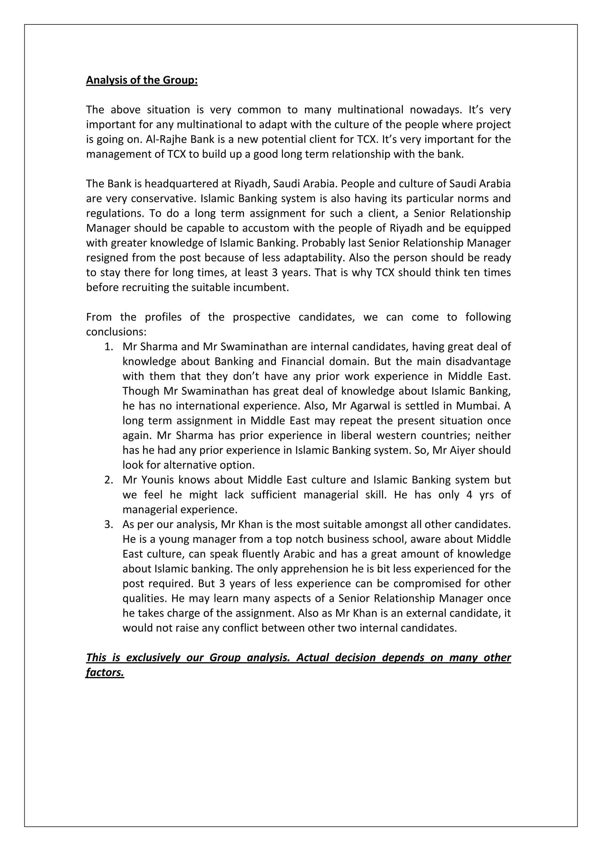 Hrm case study | PDF