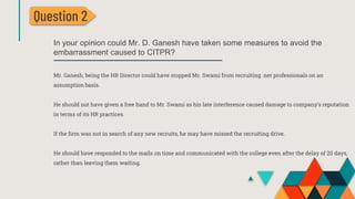 HRM case study | PPT