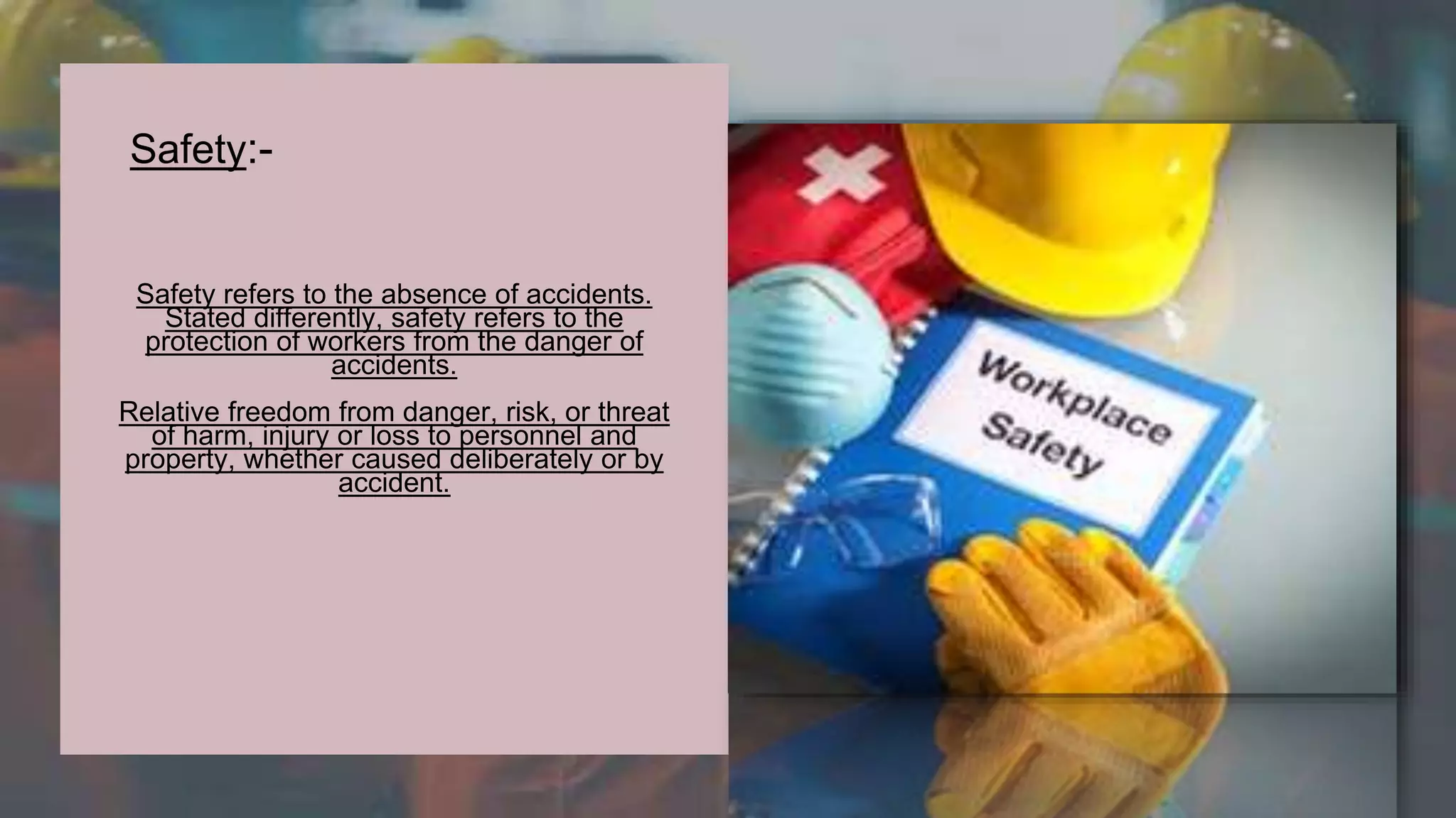 HUMAN RESOURCE MANAGEMENT CASE STUDY ON EMPLOYEE HEALTH AND SAFETY | PPTX