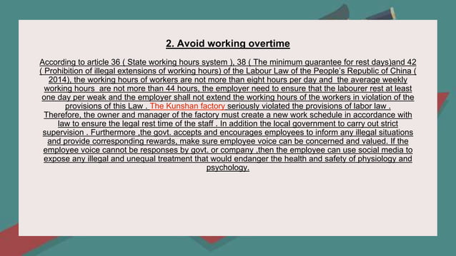 HUMAN RESOURCE MANAGEMENT CASE STUDY ON EMPLOYEE HEALTH AND SAFETY ...