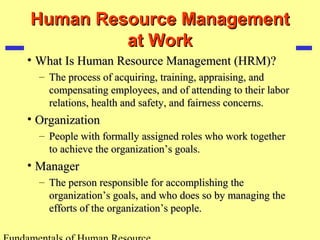 Strategic Implications of a Dynamic HRM Environment | PPT