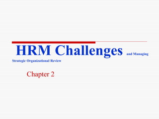 Hrm challenges | PPT