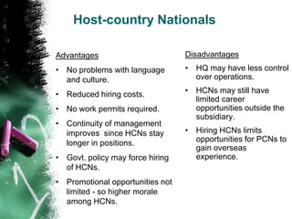 Challenges in HRM in MNCs | PPT