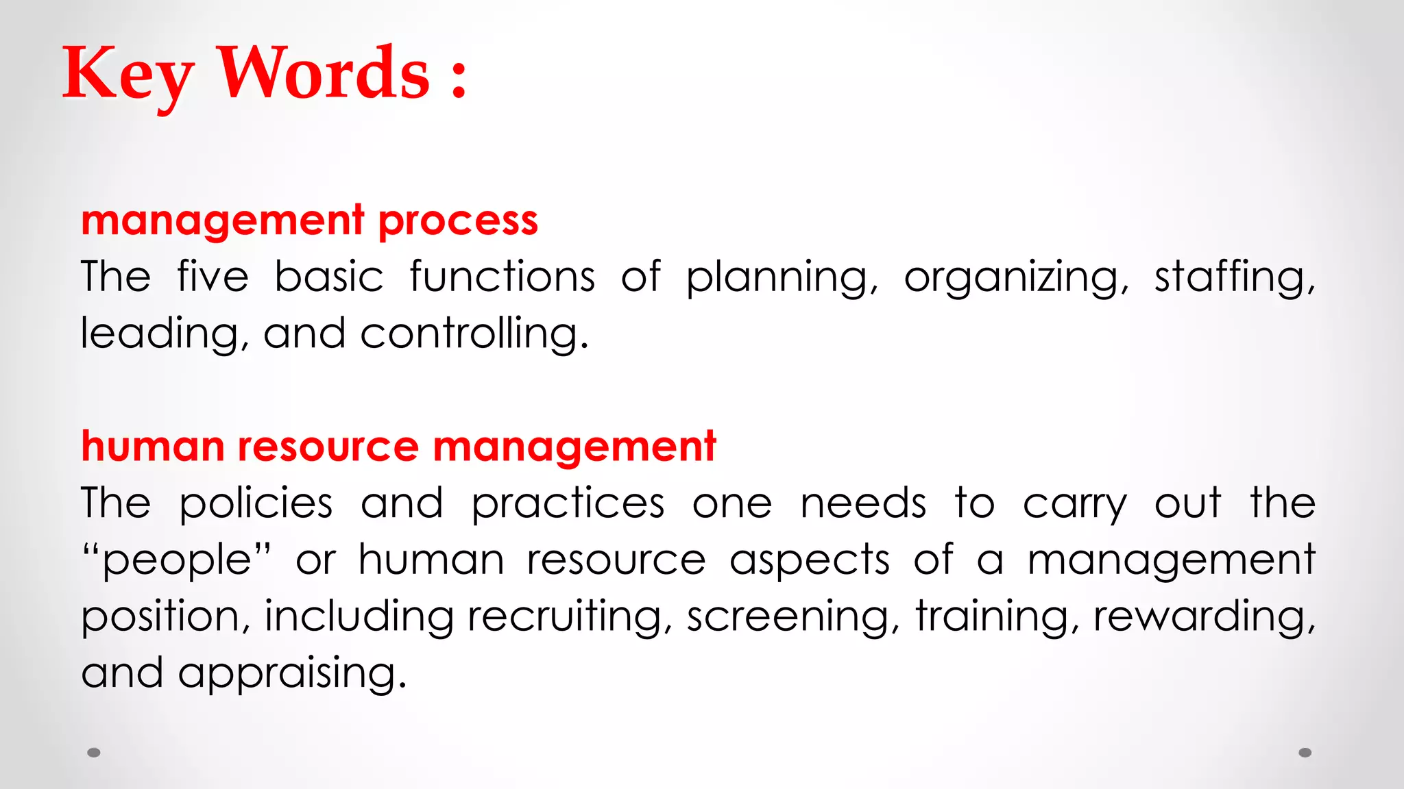 Hrm chapter 1 | PPTX