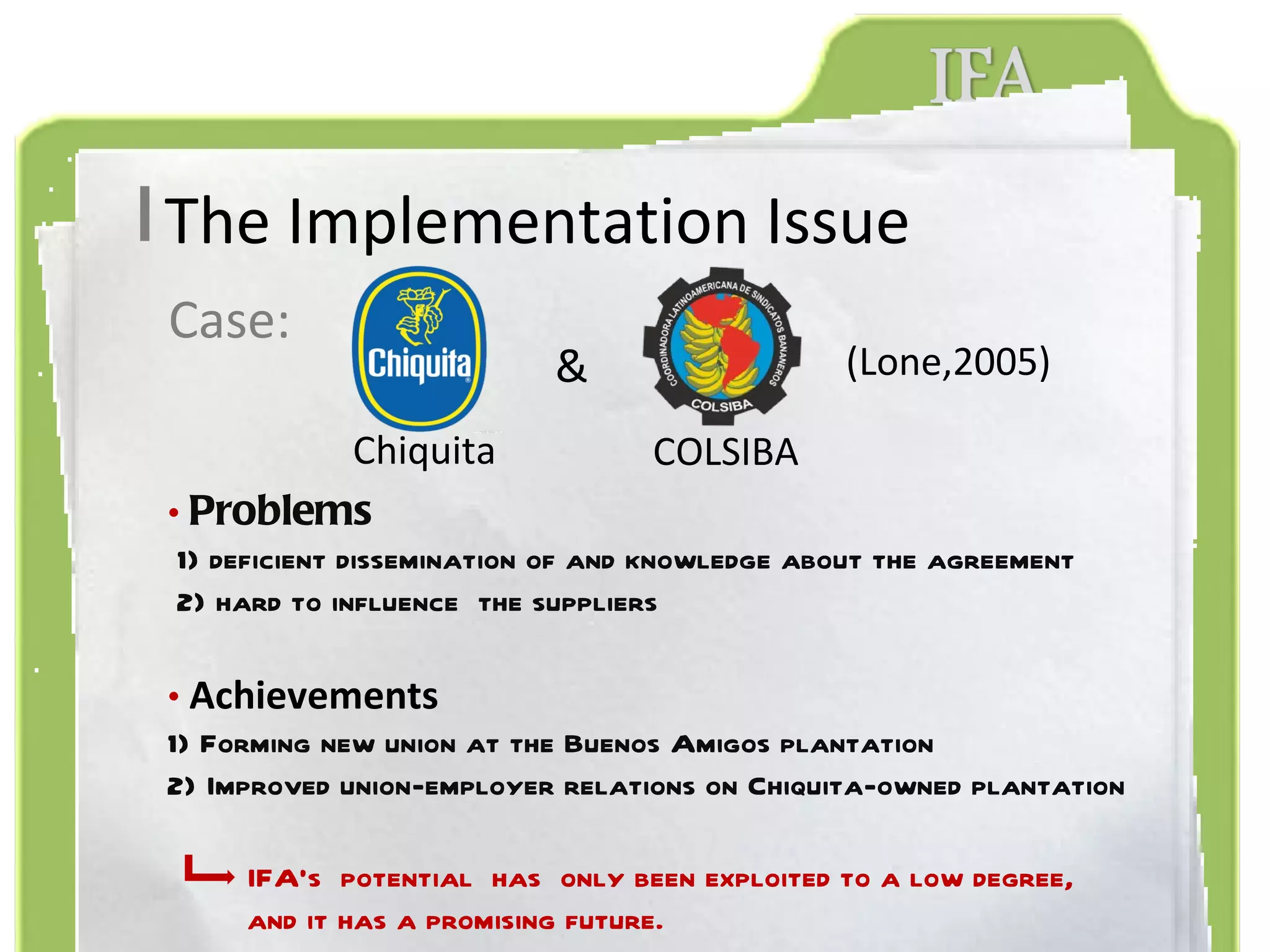 Corporate Social Responsibility and International Framework Agreement | PPS