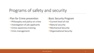 Employee safety and health | PPSX | Human Resources | Business