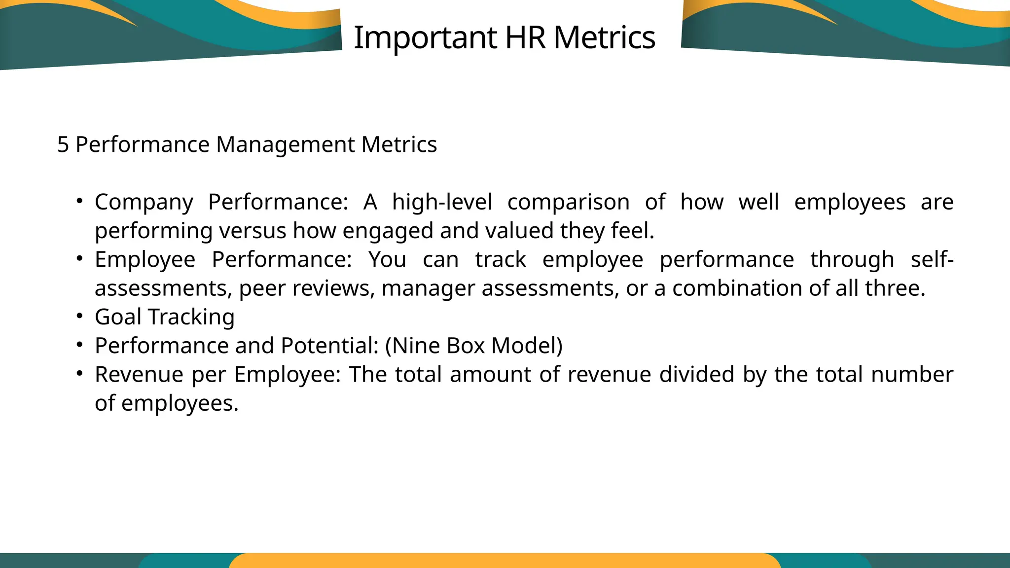 HR Metrics and data analytics presentation | PPTX