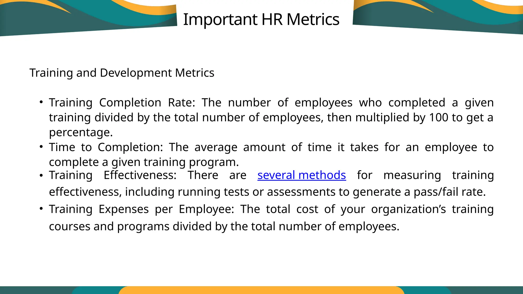 HR Metrics and data analytics presentation | PPTX