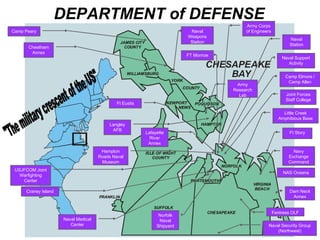 Hampton Roads Military and Federal Facilities | PPT