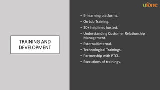 Human Resource Management | Ufone | PPT