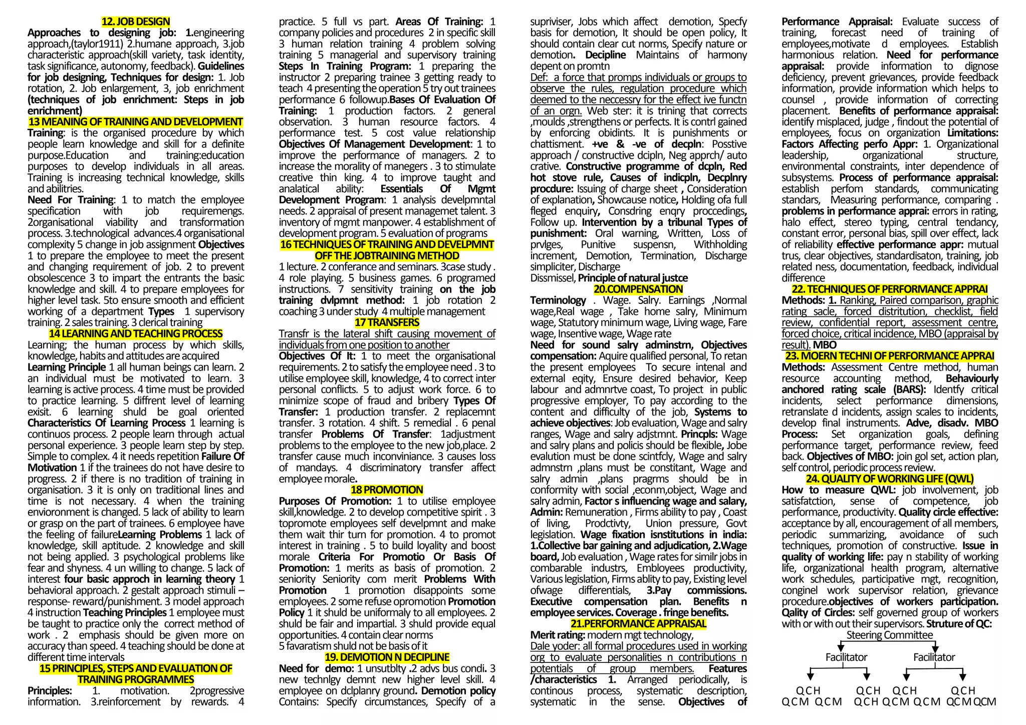 Hrm full | DOCX | Resume Writing and Advice | Job Search