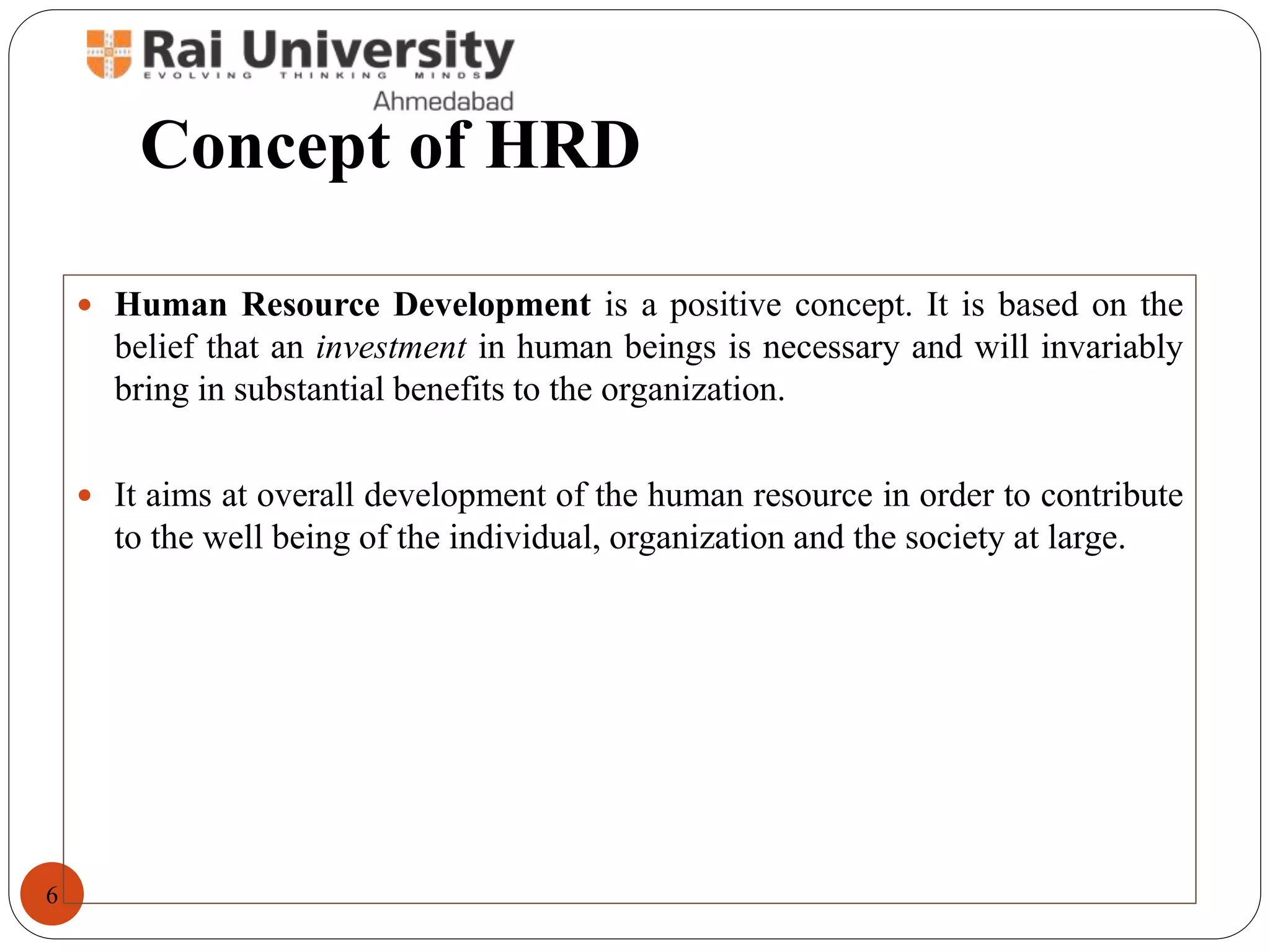 HRM Function, HRD Concept and Environmental Factors of HRM - Principles ...