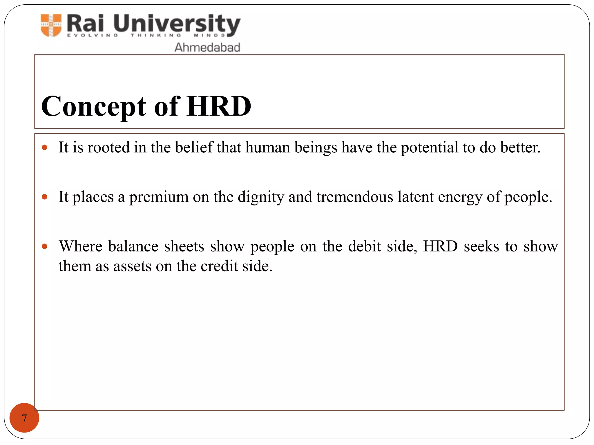 HRM Function, HRD Concept and Environmental Factors of HRM - Principles ...