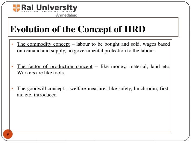 HRM Function, HRD Concept and Environmental Factors of HRM - Principl…