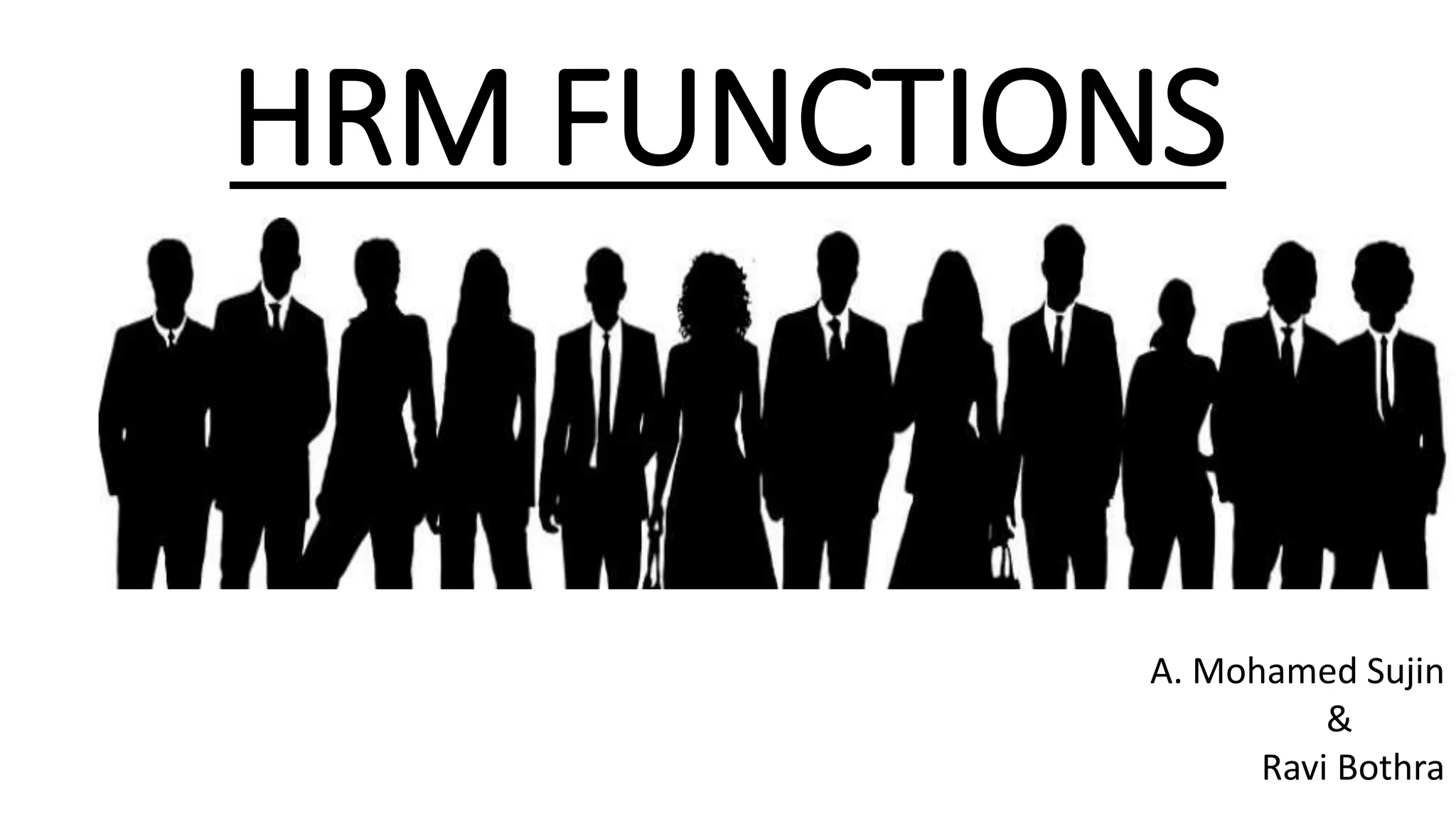 Hrm Functions Pptx