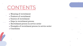 Human Resource Management(Recruitment Process) | PDF