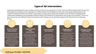 Human Resource Management - Organizational Development interventions ...