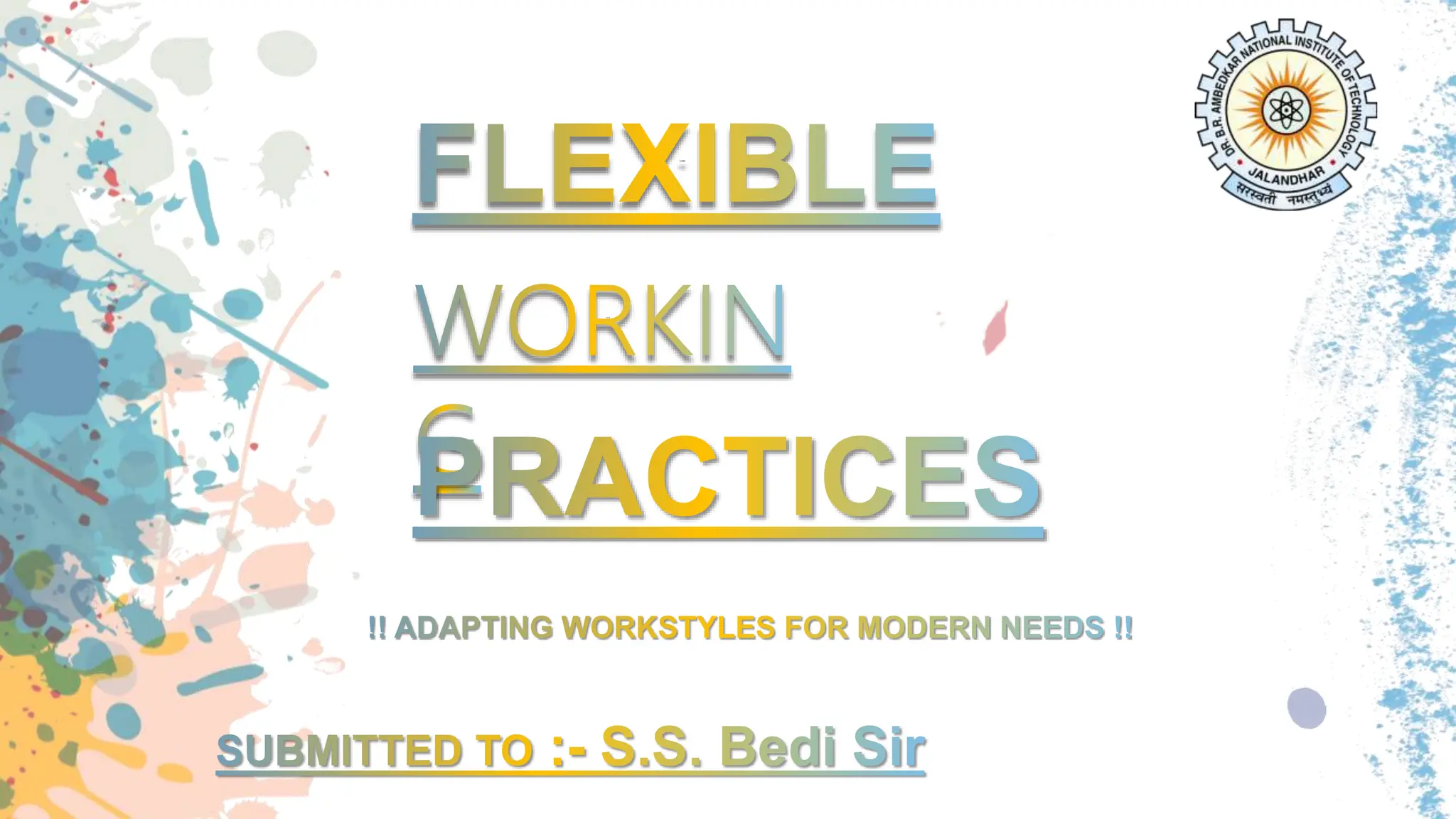 Human Reaource Management ppt on flexible working practices. | PPT