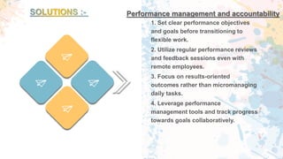 Human Reaource Management ppt on flexible working practices. | PPT