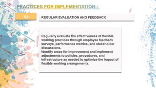 Human Reaource Management ppt on flexible working practices. | PPT