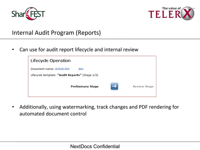 15 Months to Certification: Using SharePoint as the Platform for an ISO ...