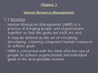 Human Resource Management | PDF