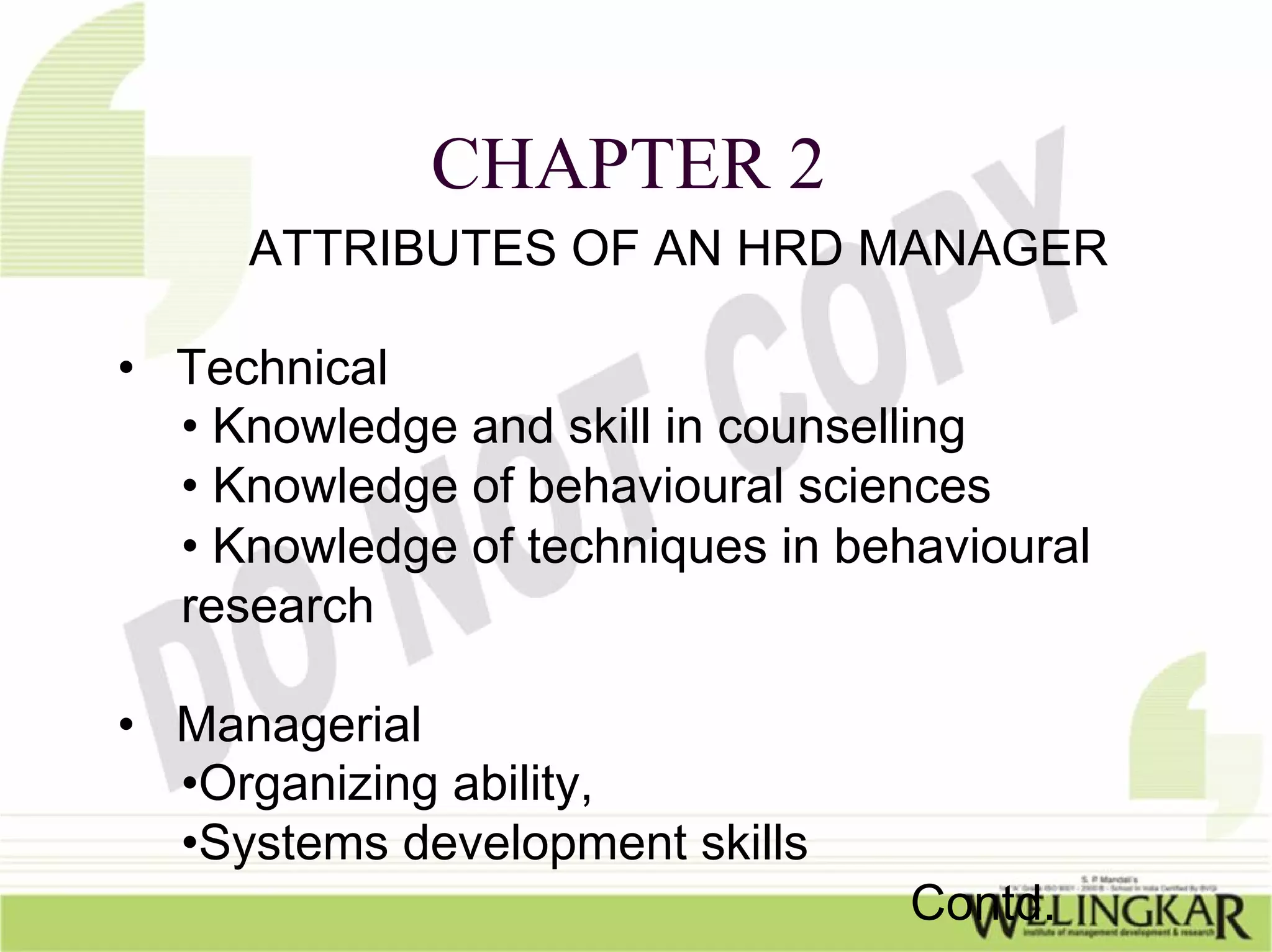 Human Resource Development | PDF