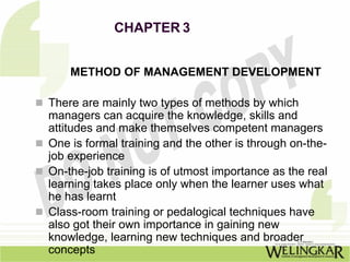 Management Development | PDF