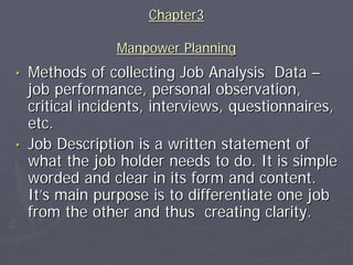Man Power Planning | PDF | Human Resources | Business
