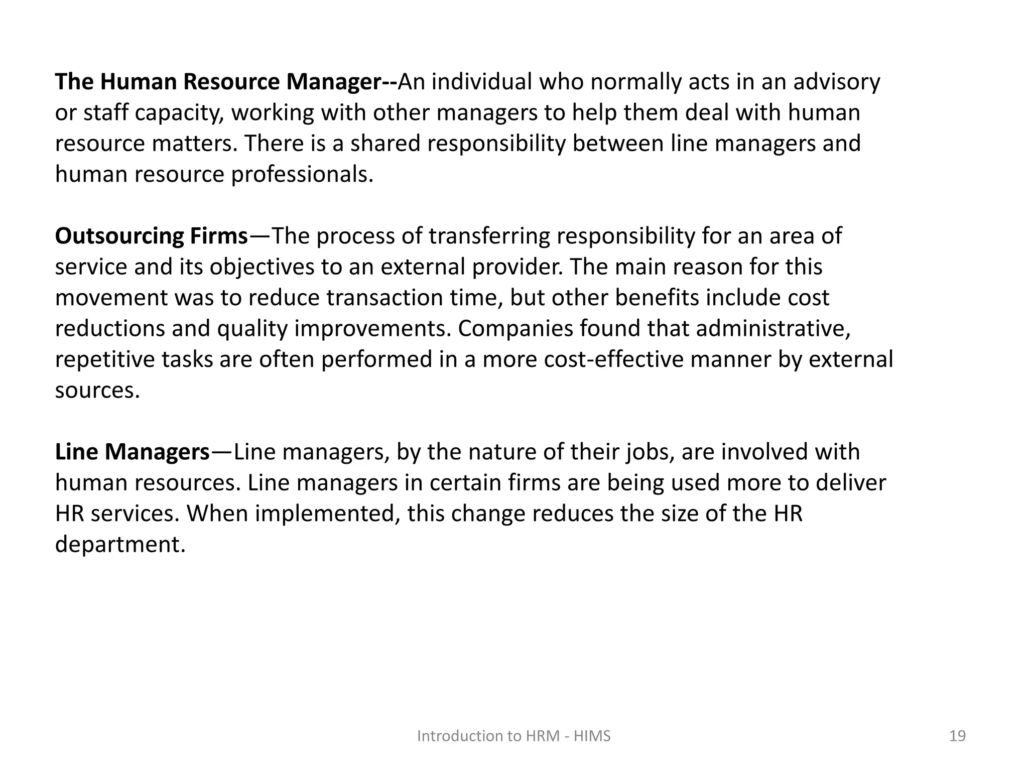 Hrm in a changing environment | PPTX