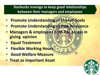 Employee Motivation, HRM, Case study "starbucks" | PPTX