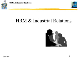 Hrm & industrial relations | PPT
